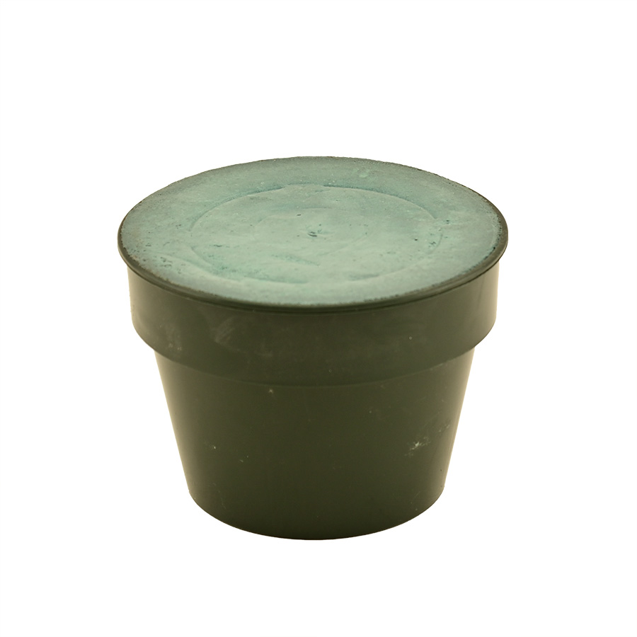 Round plastic pot green .... - Sunshine Colours